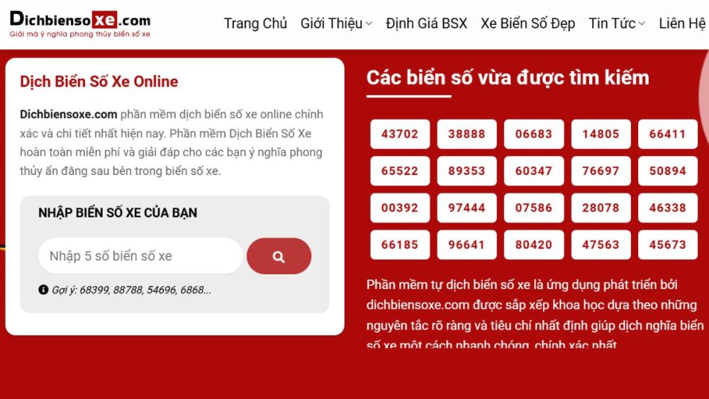Hướng dẫn các cách định giá biển số xe chính xác nhất